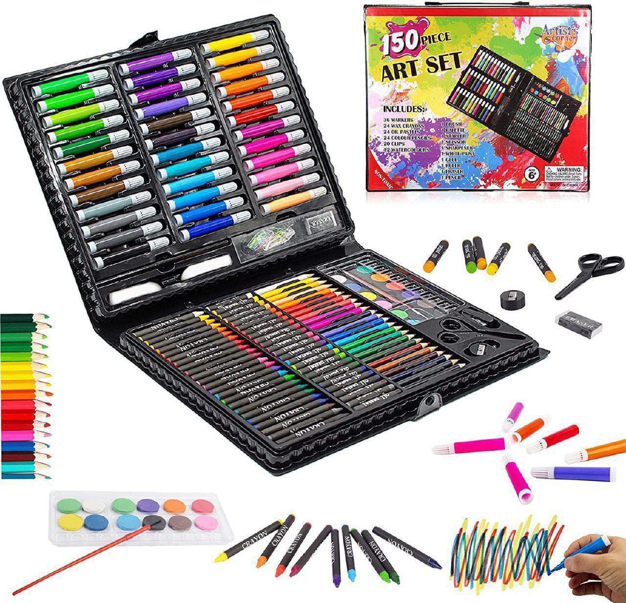 150 PCS CREATIVE ART SET COLOR BOX – Samanle